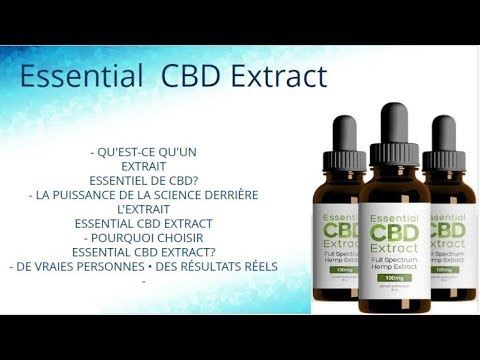 Essential CBD Extract Reviews, With Natural Ingredients, Full Spectrum ...